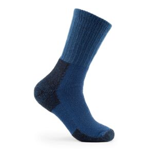 Thorlos KX Max Cushion Hiking Crew Socks, Dark Blue (3 Pairs), X-Large