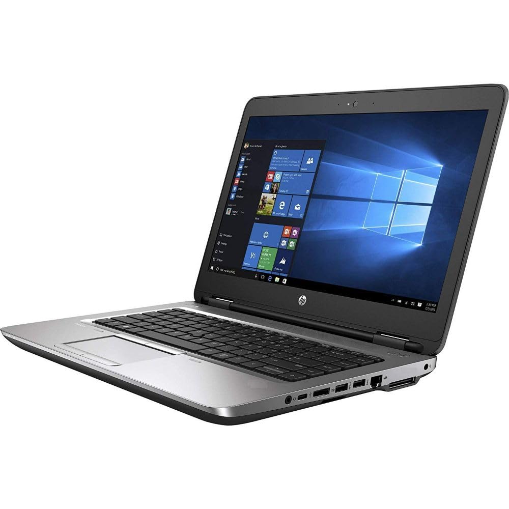 HP Probook 640 G2 14 inches HD, Core i5-6300U 2.4GHz, 16GB RAM, 512GB Solid State Drive, Windows 10 Pro 64Bit (Renewed)