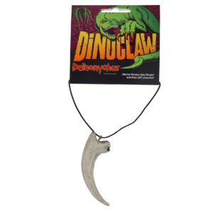 Mid-Land Scientific Deinonychus Dinosaur Claw Pendant Necklace (344-3)