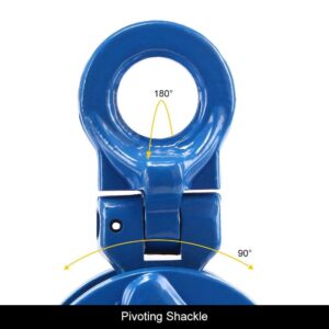 Amarite Vertical Plate Clamp, 2200lbs Plate Lifting Clamp,1T，Jaw Opening up to 0.6 inch, for Lifting and Transporting