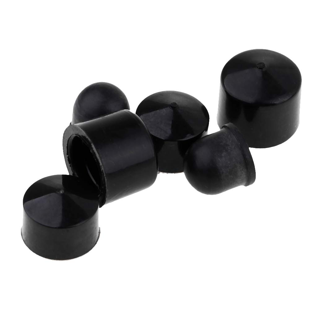 DYNWAVE 6 Pcs Replacement Skateboard Truck Bushing Set for Longboard Kit Cups, Outdoor Skateboarding Accessories