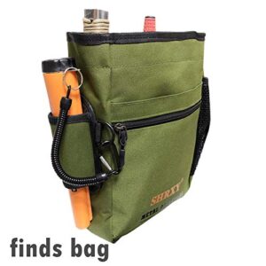 Pointer Metal Detector Find Bag Detecting Digger Tools Bag Waist Pack Pouch for PinPointer Garrett Xp ProPointer (Green)