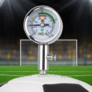 Ball Pressure Gauge, Mini Portable Basketball Football Volleyball Ulitity Air Pressure Gauge Sports Inflation Devices