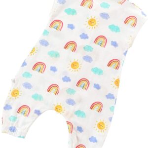 TADO MUSLIN 100% Organic Cotton Toddler Sleep Sack 2-4T Wearable Blanket with Legs, Baby Sleeping Bag for Big Kids