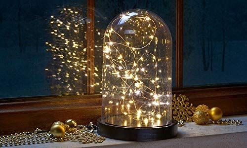 String Lights, PERFECTDAY 200 LED 66 FT Copper Fairy String Lights Warm White Waterproof USB Powered String Light for Indoor Outdoor Party Decoration