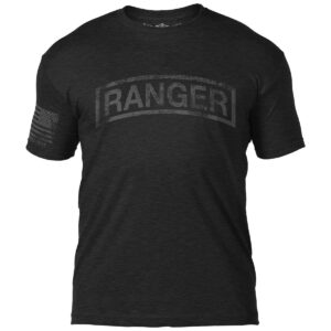 7.62 design army 'ranger tab' battlespace men's t-shirt - black - xx-large