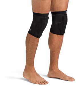 under armour pro hex padded knee sleeves for football, basketball, volleyball and more, youth & adult sizes, sold as pair