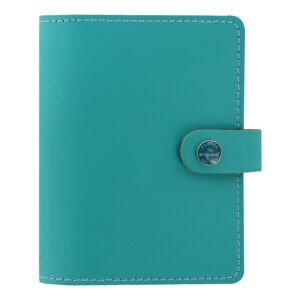 filofax the original, pocket organizer, 4.75 x 3.25 inches, turquoise (c026084-20)