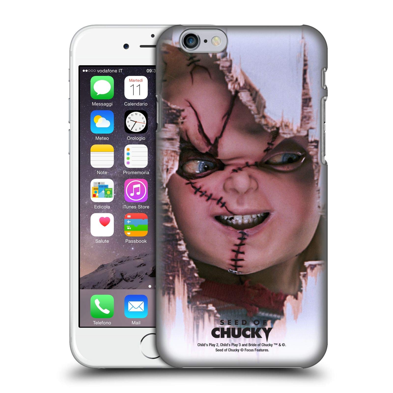 Head Case Designs Officially Licensed Seed of Chucky Doll Key Art Hard Back Case Compatible with Apple iPhone 6 / iPhone 6s