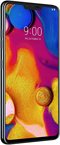 LG V40 ThinQ 64GB GSM Unlocked (AT&T/T-Mobile) 5-Camera Smartphone w/ 6.4 QHD+ Display - Aurora Black