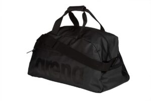 arena team 40l sports duffle bag, black