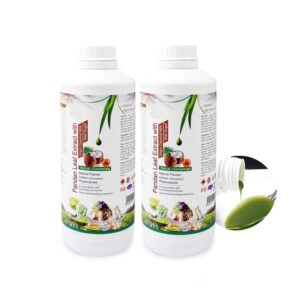 2 bottles of pandan leaf extract with virgin coconut milk concentrate (1000g) ,natural color chlorophyll, fresh vanilla of the east, natural asian gourmet baking ingredient