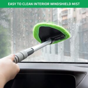 Windshield Cleaner Tool- XINDELL Car Window Cleaning Supplies Wash Kit Essentials Interior Windshield Washer Brush for Auto Glass Truck Vehicle Accessories