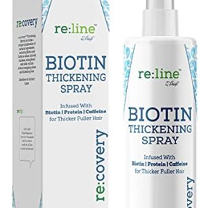 Biotin Hair Thickening Spray for Thin Hair Texturizing Spray Hair Loss Prevention Thinning Hair Thickening Tonic for Fine Hair Thick Hair Growth Products for Men for Women