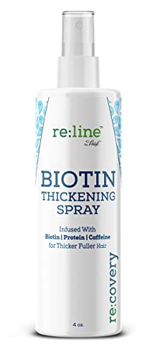 Biotin Hair Thickening Spray for Thin Hair Texturizing Spray Hair Loss Prevention Thinning Hair Thickening Tonic for Fine Hair Thick Hair Growth Products for Men for Women