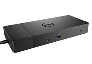 dell wd19 130w docking station (with 90w power delivery) usb-c, hdmi, dual displayport, black