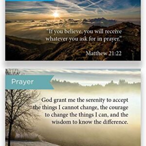 Logos Trading Post Pass Along Scripture Card Variety Pack | All 60 Designs | 1 of each Design | Pack of 60 - Assortment 13