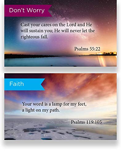 Logos Trading Post Pass Along Scripture Card Variety Pack | All 60 Designs | 1 of each Design | Pack of 60 - Assortment 13