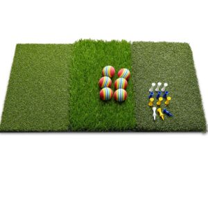 Golf Net Backyard Home Indoor Practice Hitting Chipping 2 Target and Ball Swing Kids Training Aids