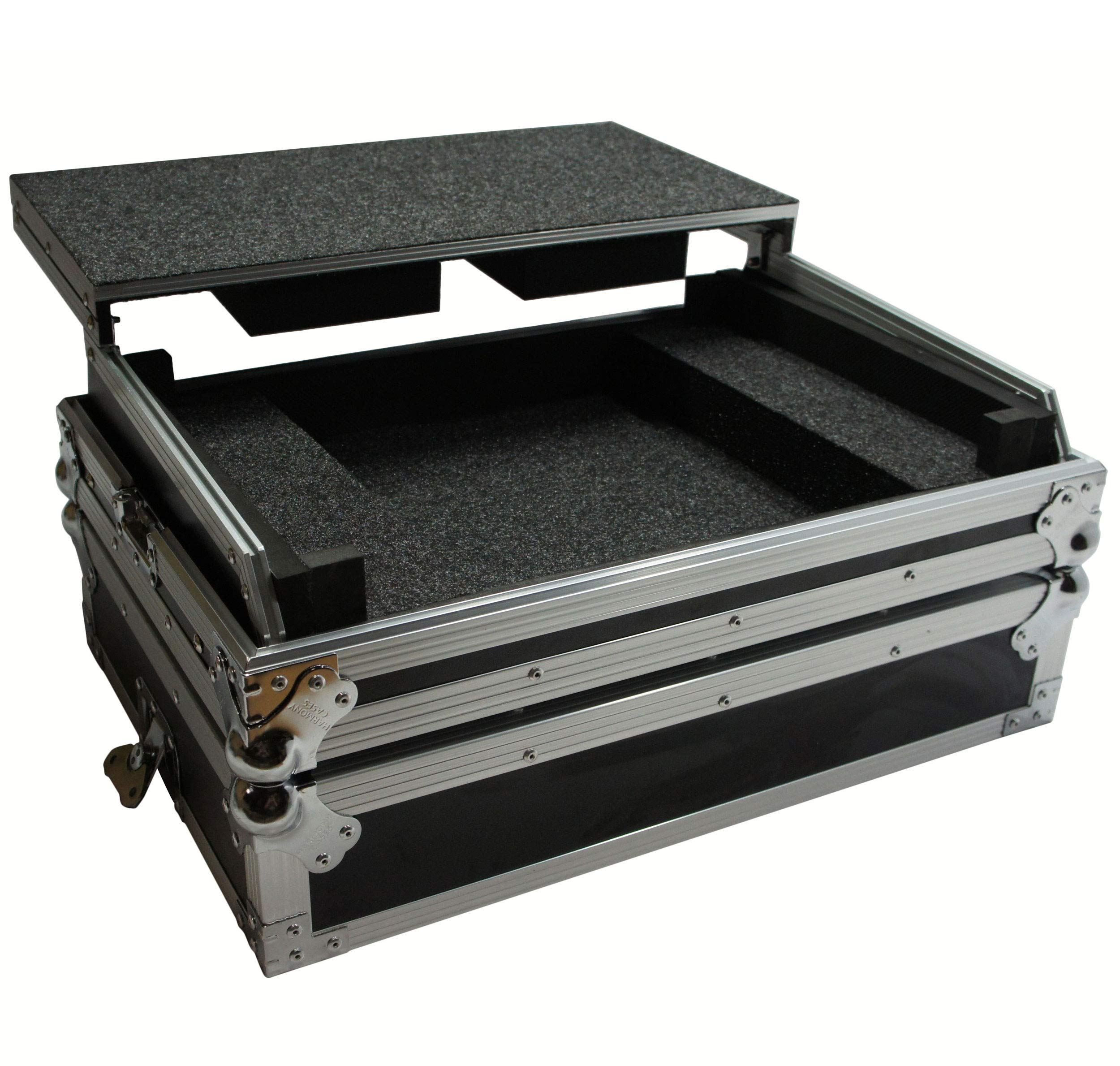 Harmony Audio HCRTMIX8LT Flight Glide Laptop Stand Custom Case Compatible with Reloop Terminal Mix 8