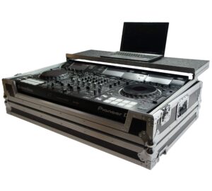 harmony audio hcddjrzxlt flight glide laptop stand dj custom case compatible with pioneer ddj-rzx