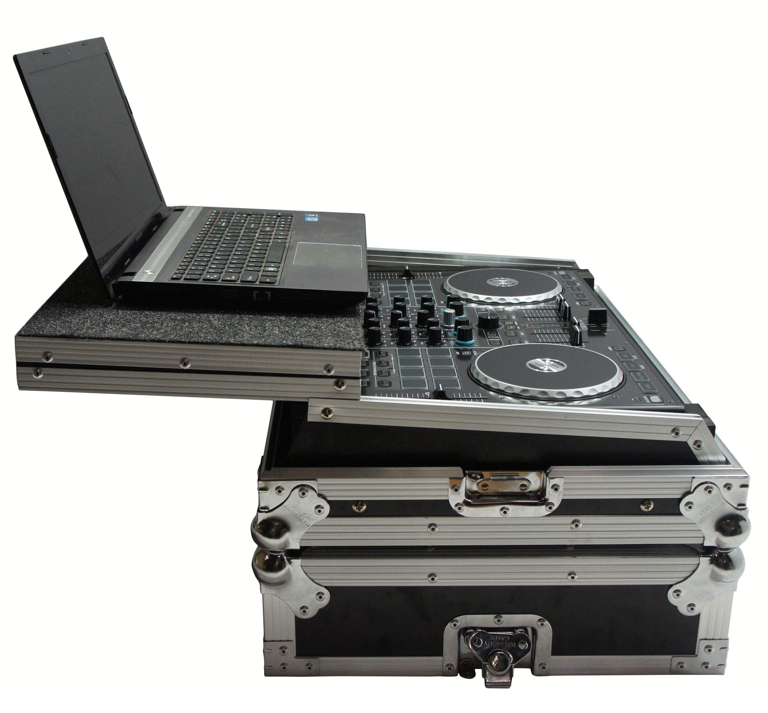 Harmony Audio HCRTMIX8LT Flight Glide Laptop Stand Custom Case Compatible with Reloop Terminal Mix 8