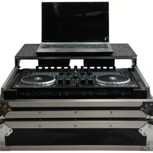 Harmony Audio HCRTMIX8LT Flight Glide Laptop Stand Custom Case Compatible with Reloop Terminal Mix 8