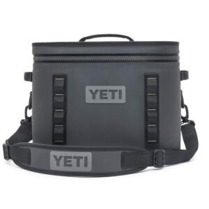 yeti hopper flip 18 portable cooler, charcoal