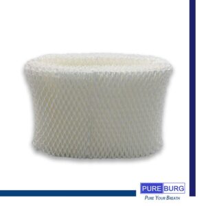 PUREBURG HC-888 Humidifier Wick Filters Compatible with Honeywell HC-888 Series Filter C Fits Honeywell HC-888N HCM-890 Series HCM-890C HCM-890-20 HEV320 Series Duracraft DCM-200 DH-890 DH890,2-Pack