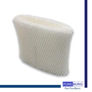 PUREBURG HC-888 Humidifier Wick Filters Compatible with Honeywell HC-888 Series Filter C Fits Honeywell HC-888N HCM-890 Series HCM-890C HCM-890-20 HEV320 Series Duracraft DCM-200 DH-890 DH890,2-Pack