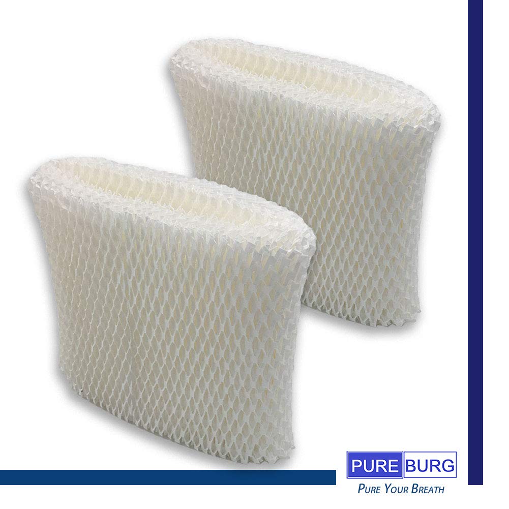 PUREBURG HC-888 Humidifier Wick Filters Compatible with Honeywell HC-888 Series Filter C Fits Honeywell HC-888N HCM-890 Series HCM-890C HCM-890-20 HEV320 Series Duracraft DCM-200 DH-890 DH890,2-Pack