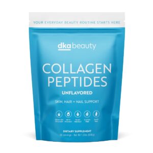 dr. kellyann hydrolyzed collagen peptides protein powder unflavored (60 servings, 1.3lbs) grass fed paleo & keto collagen supplement - non-gmo - gluten and dairy free - protein 9g, collagen 10g