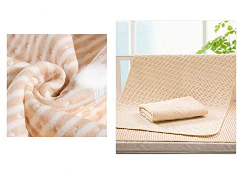 Diaper Changing Pad, 3 Pack Twoworld Ecological Cotton Breathable Multi-Function Waterproof Changing Pads Washable Resuable Diapers Liners Mat (Brown)