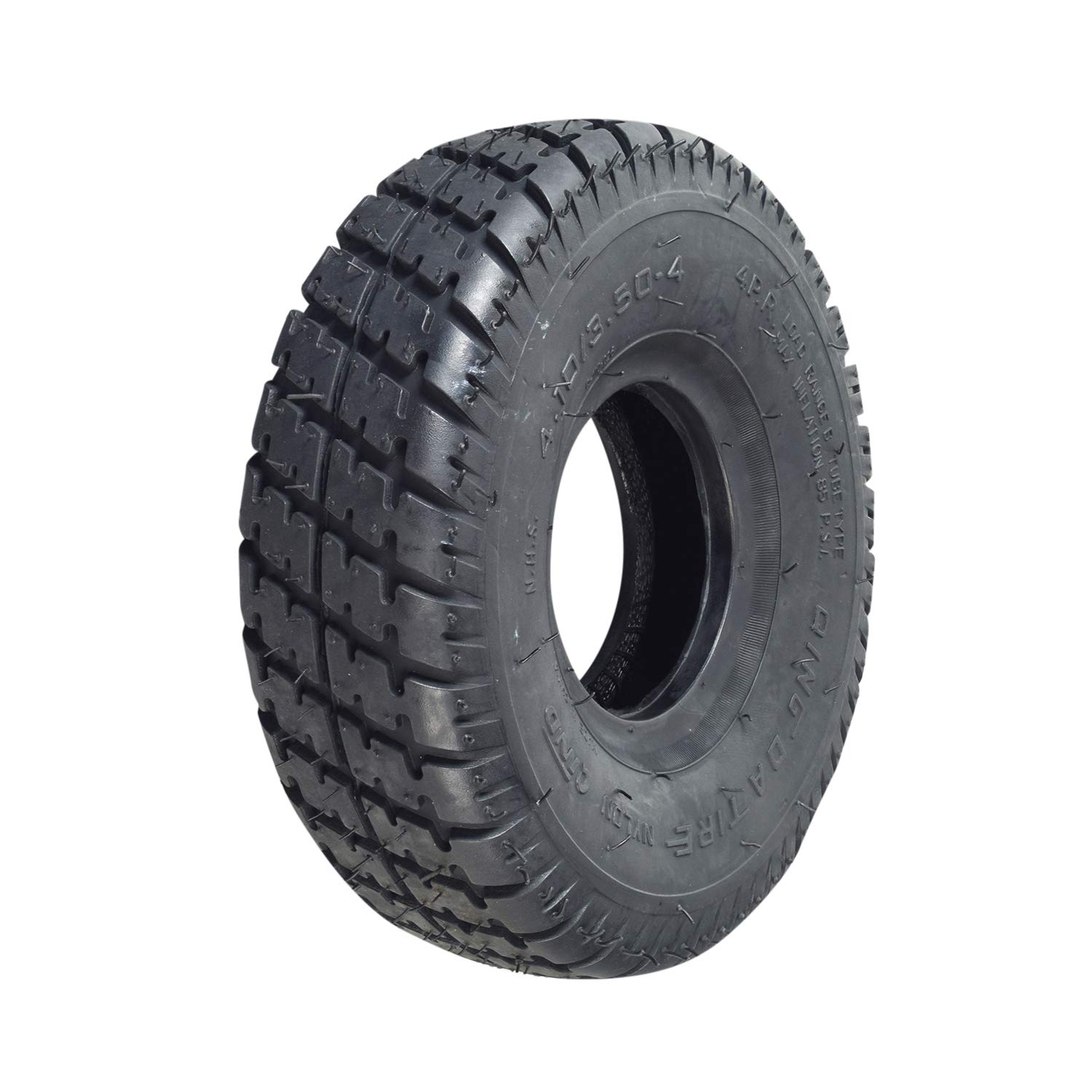 AlveyTech 4.10/3.50-4 Pneumatic Scooter Tire with Q110 Tread