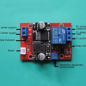 Taidacent 24V Capacitive Proximity Sensor Industrial Metal Detection Inductive Proximity Sensor Switch Proximity Sensor Relay