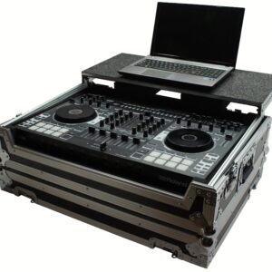 Harmony Audio HCDJ808LT Flight Glide Laptop Stand DJ Custom Case Compatible with Roland DJ-808