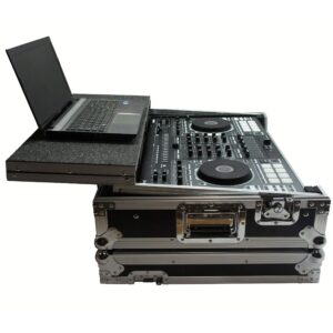 Harmony Audio HCDJ808LT Flight Glide Laptop Stand DJ Custom Case Compatible with Roland DJ-808