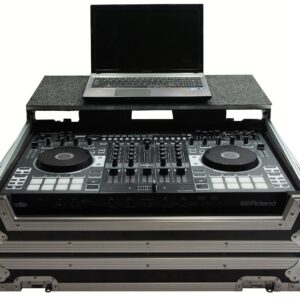 Harmony Audio HCDJ808LT Flight Glide Laptop Stand DJ Custom Case Compatible with Roland DJ-808