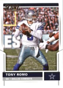 2017 score #272 tony romo dallas cowboys football card