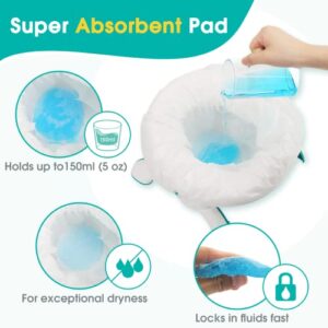 [30 Counts] Disposable Potty Liners Compatible with OXO Tot 2-in-1 Go Potty, Potty Refill Bags for Toddler Travel, Universal Potty Bags Fit Most Potty Chairs