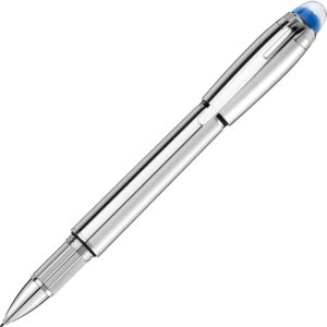 montblanc starwalker metal line - blue cap fine liner no 118876