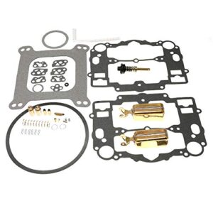 Carburetor Rebuild Kit for Edelbrock 1405 1406 1407 1408 1409 1410 1411 (With Bowl Cover Gasket)