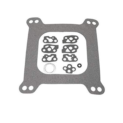 Carburetor Rebuild Kit for Edelbrock 1405 1406 1407 1408 1409 1410 1411 (With Bowl Cover Gasket)