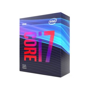 Intel Core i7-9700F Desktop Processor 8 Core 3 GHz speed (Up to 4.7 GHz) Without Processor Graphics LGA1151 300 Series 65W (BX80684I79700F)