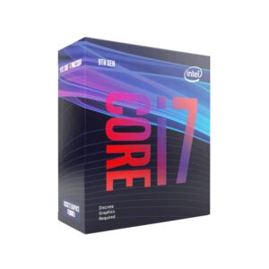 Intel Core i7-9700F Desktop Processor 8 Core 3 GHz speed (Up to 4.7 GHz) Without Processor Graphics LGA1151 300 Series 65W (BX80684I79700F)