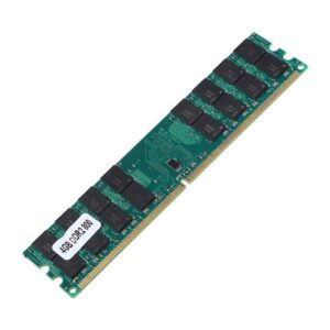 memory ram ddr2 4gb, 4gb large capacity ddr2 800mhz memory module,designed for amd,adopting 240pin to achieve high anti-interference and antistatic properties,plug and play