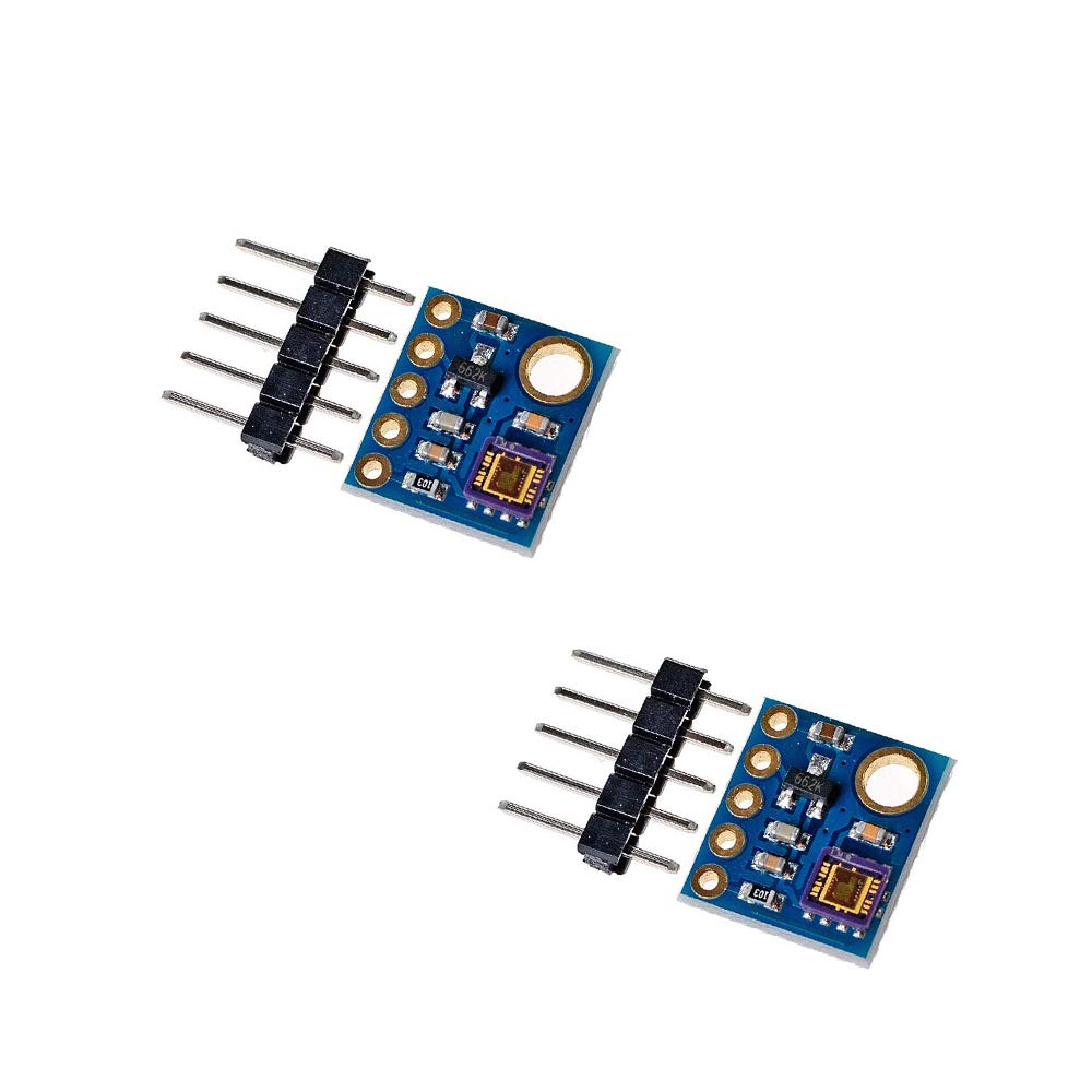 KOOBOOK 2Pcs GY-8511 ML8511 UVB Sensor Breakout Test Module Detector Analog Output for Arduino