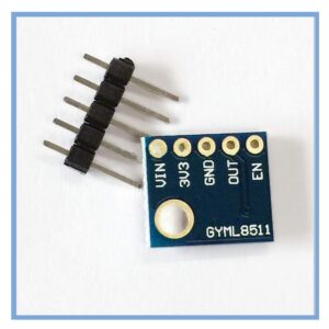 KOOBOOK 2Pcs GY-8511 ML8511 UVB Sensor Breakout Test Module Detector Analog Output for Arduino