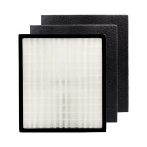 atxkxe hepa filter and pre filter compatible with idylis d replacement ac-2118 ac-2123 iap-10-280, model # iaf-h-100d, 1 hepa filter + 2 carbon filter