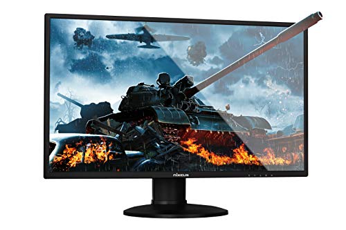 Nixeus EDG 27" IPS 2560 x 1440 AMD FreeSync Certified 144Hz Gaming Monitor with Height Adjustable Stand (NX-EDG27v2), 27" WQHD 144Hz